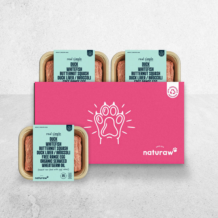 Real Simple: Duck - Exceptional Complete Raw Food For Dogs